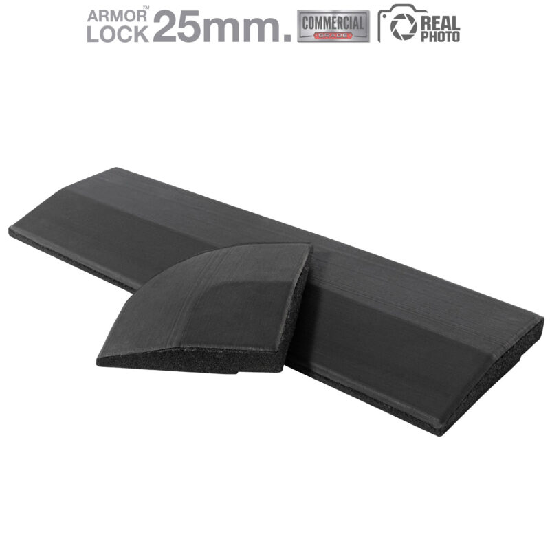 แผ่นยางกันกระแทก รุ่น ARMOR LOCK (สีดำ) ขนาด 50x50cm หนา 25มม. ชุด 4 ...