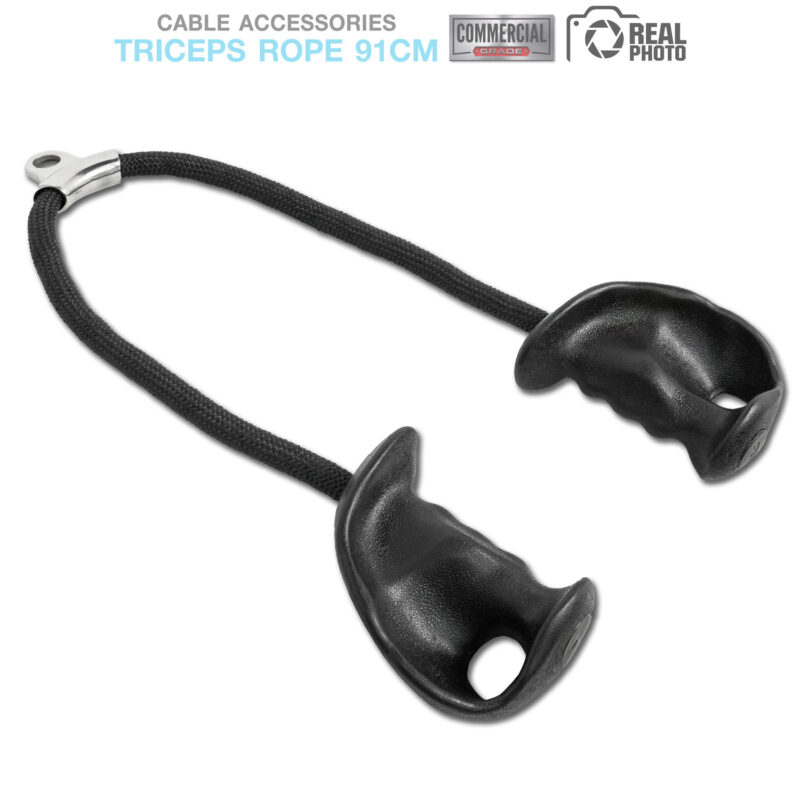 ERGONOMIC-GRIP เชือกหลังแขน (Triceps Rope) 91cm (MD-TRI084) - THE GYM CO.
