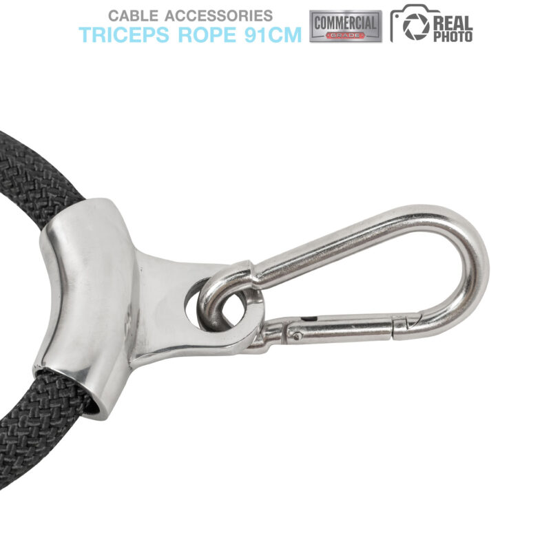 ERGONOMIC-GRIP เชือกหลังแขน (Triceps Rope) 91cm (MD-TRI084) - THE GYM CO.