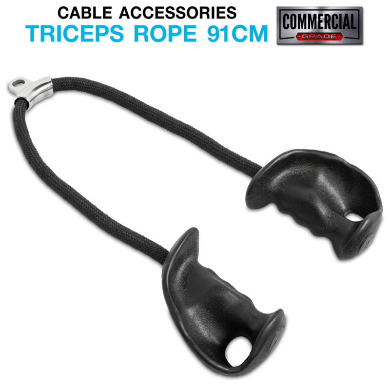ERGONOMIC-GRIP เชือกหลังแขน (Triceps Rope) 91cm (MD-TRI084) - THE GYM CO.